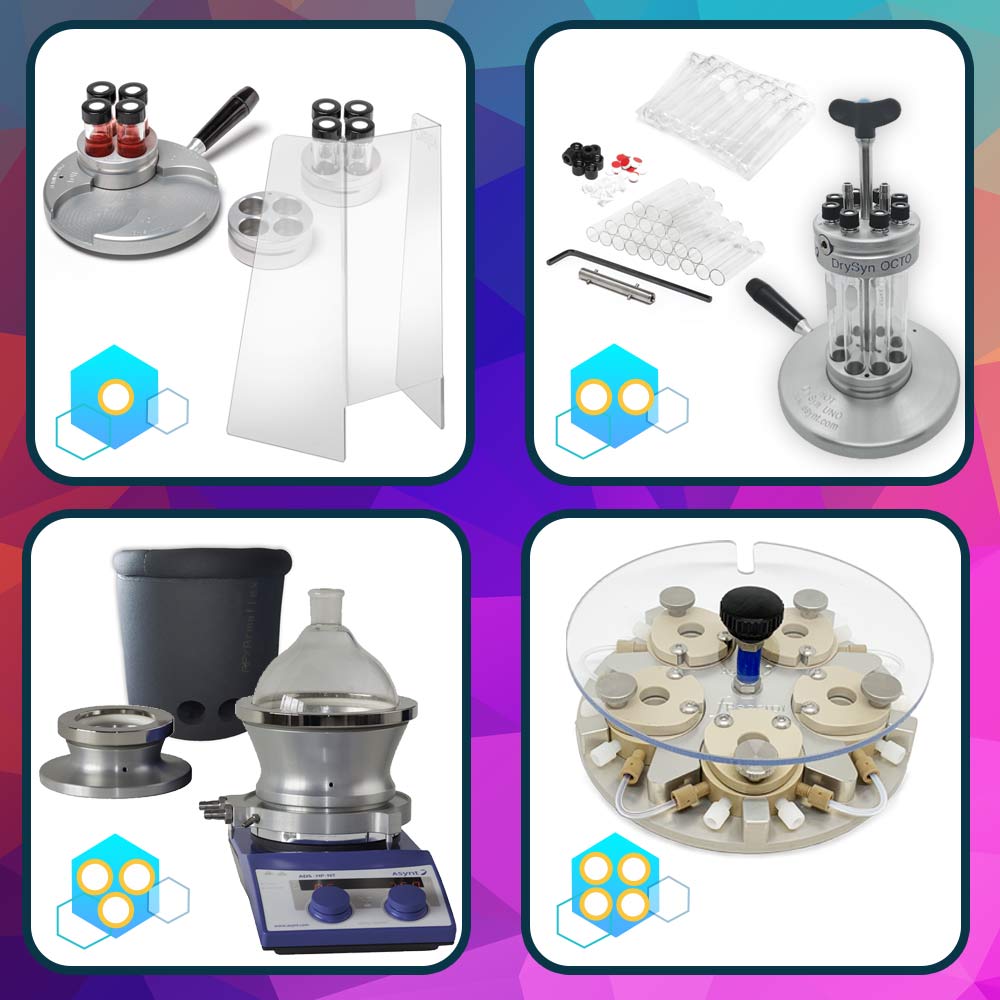 Benchtop Synthesis Tools - DrySyn Range - DrySyn Multi Position Blocks ...