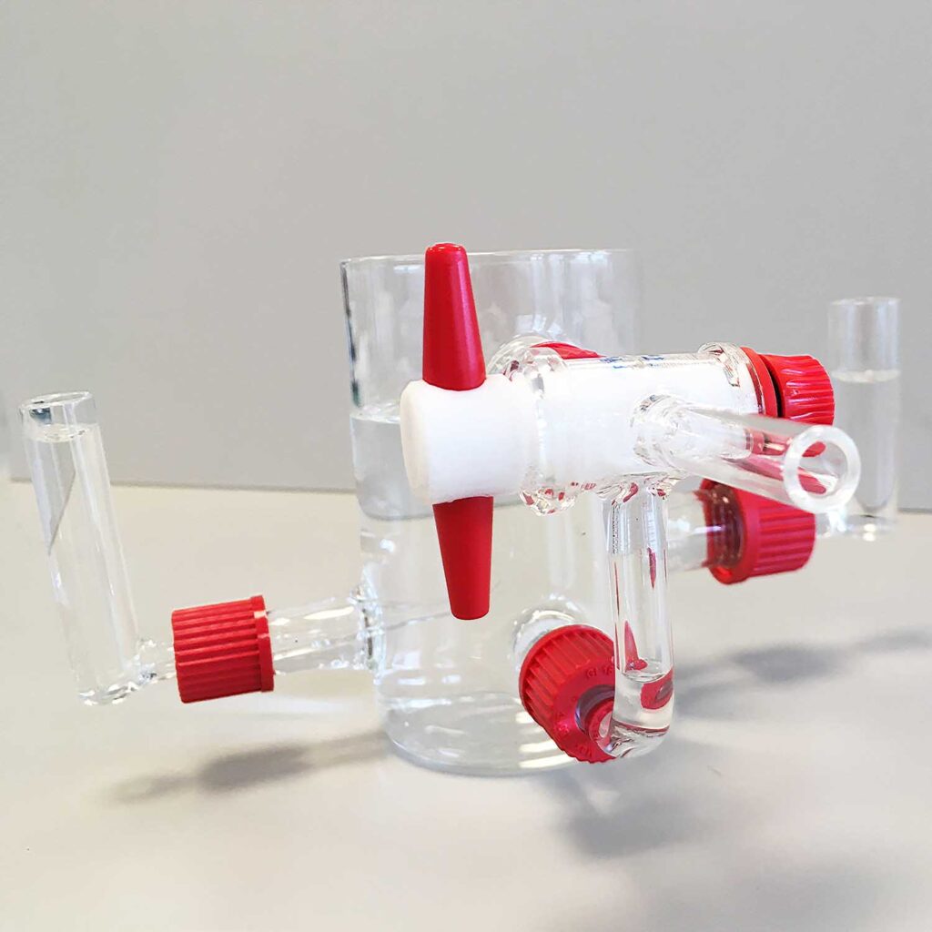 Borosilicate electrochemical cells - Asynt