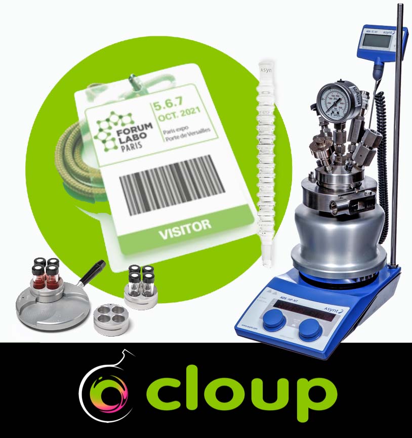 Forum LABO 2021: join CLOUP and find out what's new for your lab! - Asynt