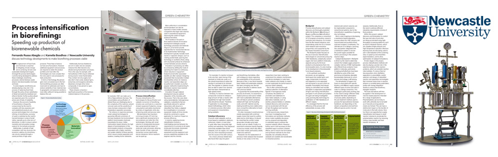 Process Intensification in Biorefining: Speeding up production of ...