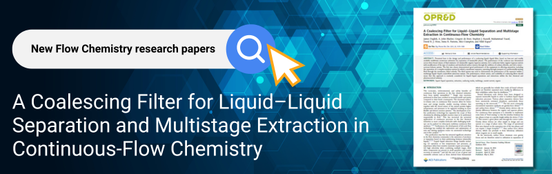 A Coalescing Filter for Liquid–Liquid Separation and Multistage ...