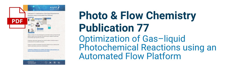 Asynt - Flow Publication 77 - Optimization of Gas–liquid Photochemical ...